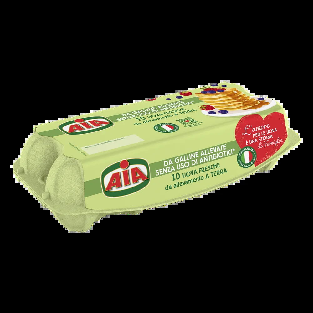 10 fresh eggs from free-range farming | AIA