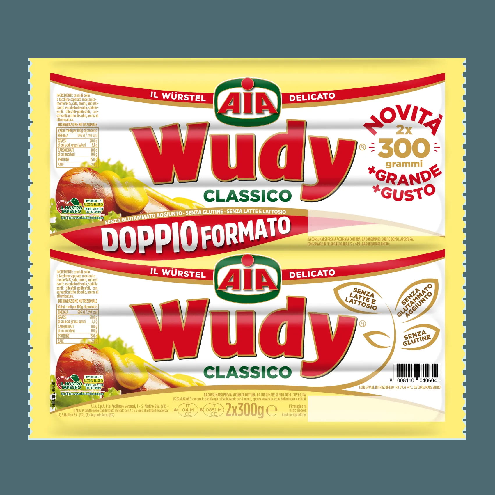 Wudy Classic 2x250g | AIA