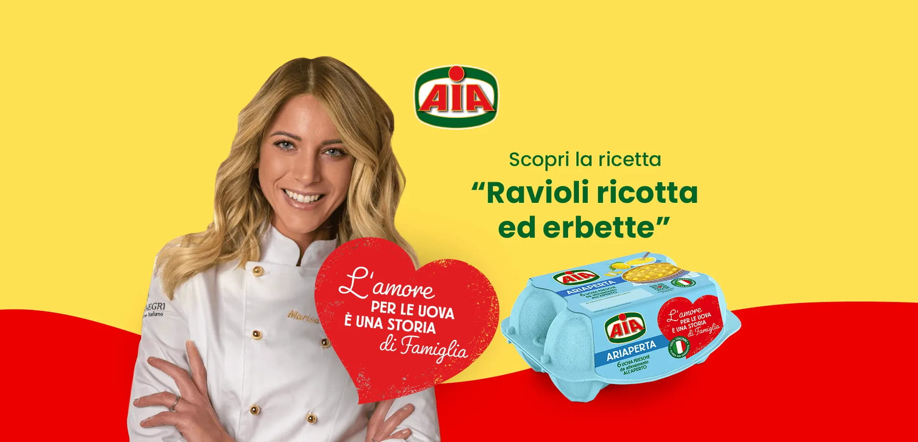 Ravioli di ricotta e erbette con tuorlo al centro di Marisa Maffeo | Le ...