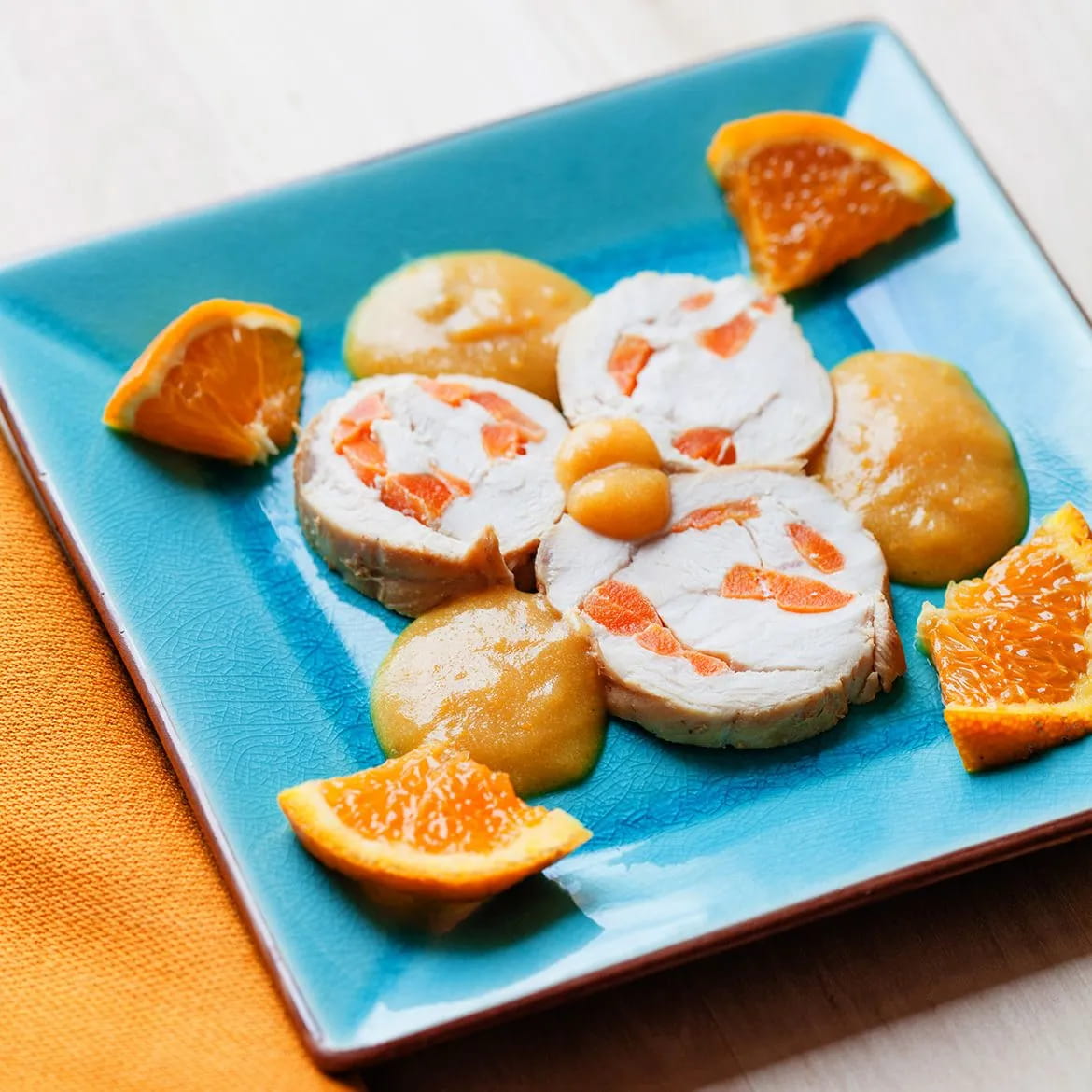Autumn Citrus Chicken Rolls | The recipes of AIA