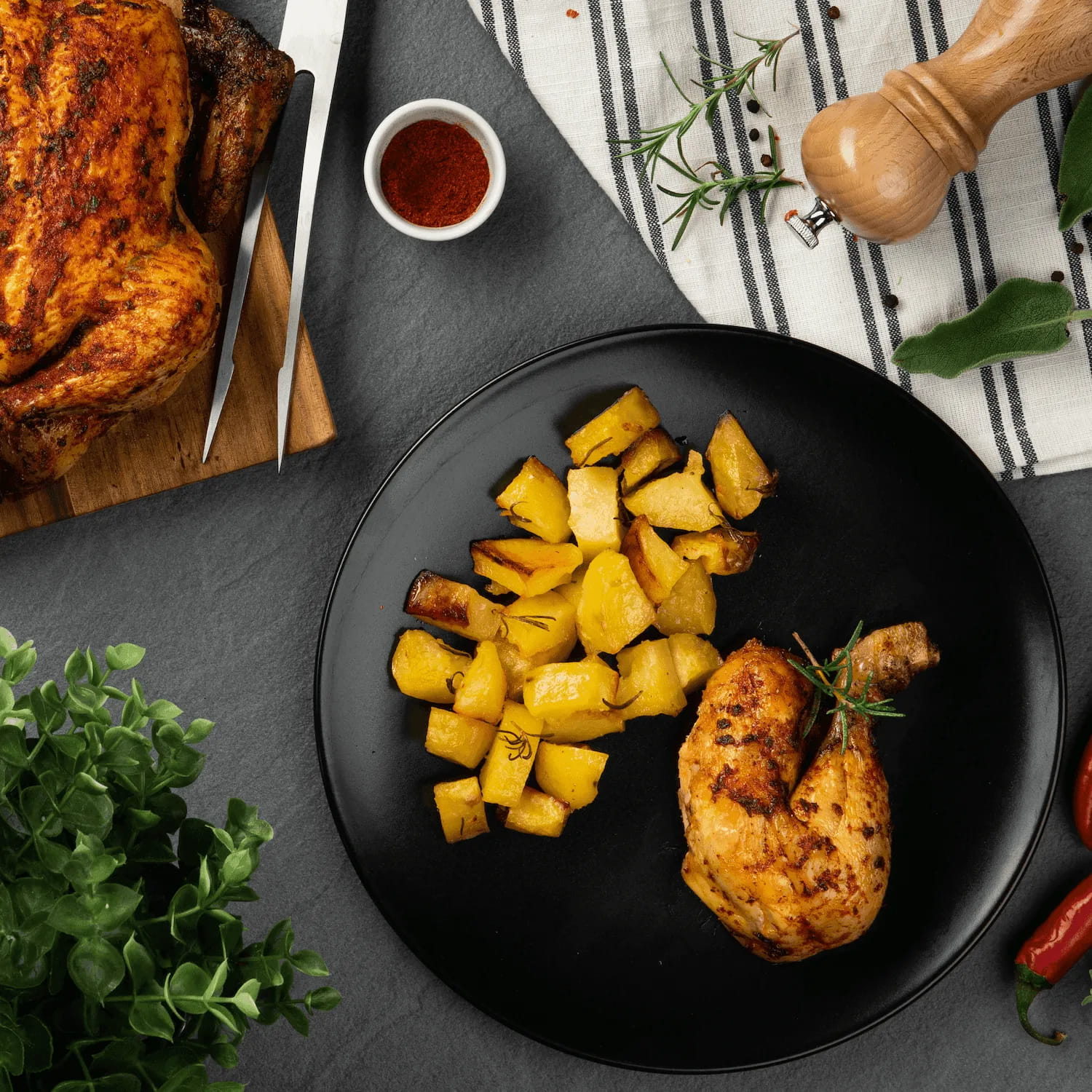 Devil's Roast Chicken | The recipes of AIA