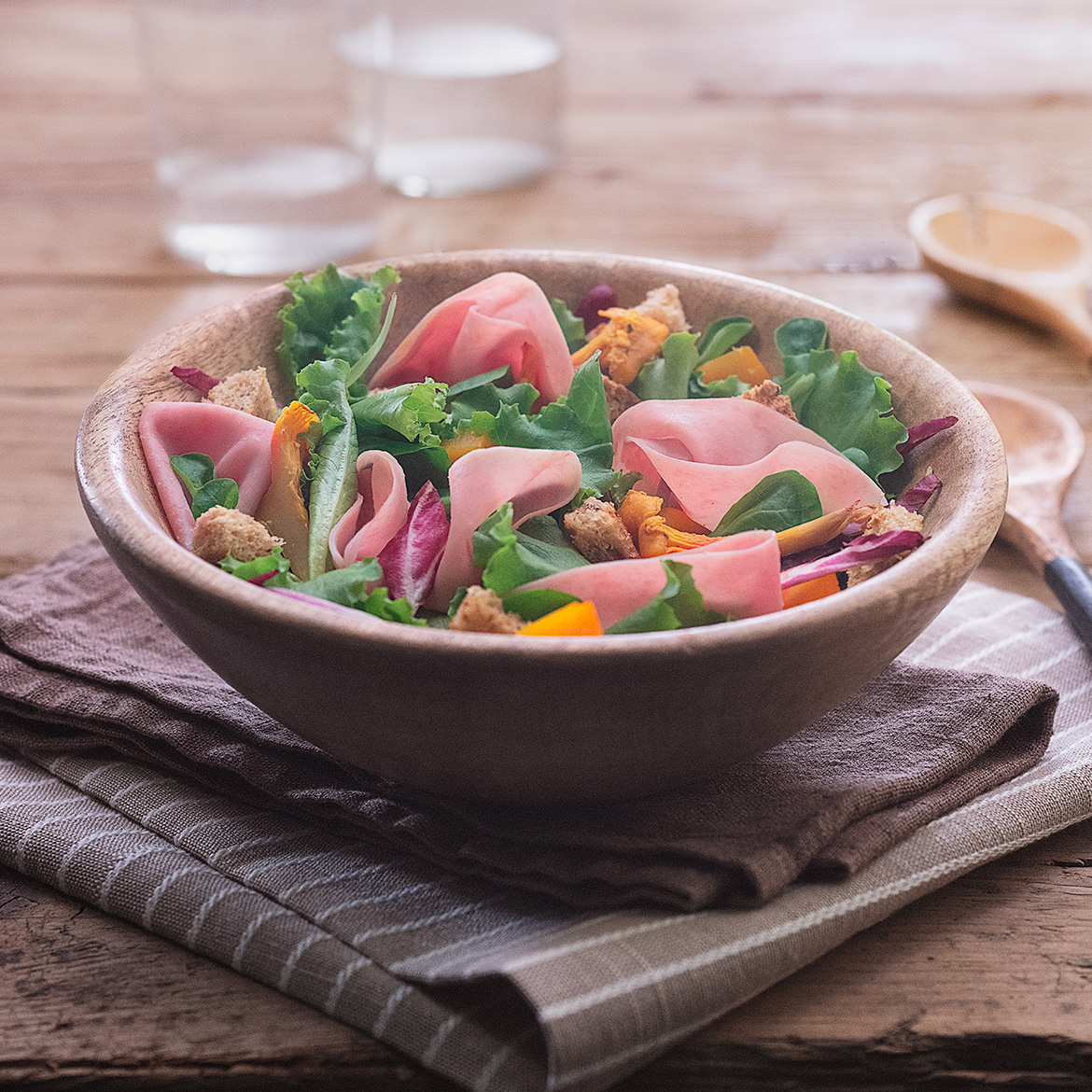 Insalata tiepida con Fior di Gusto e finferli | AIA Food