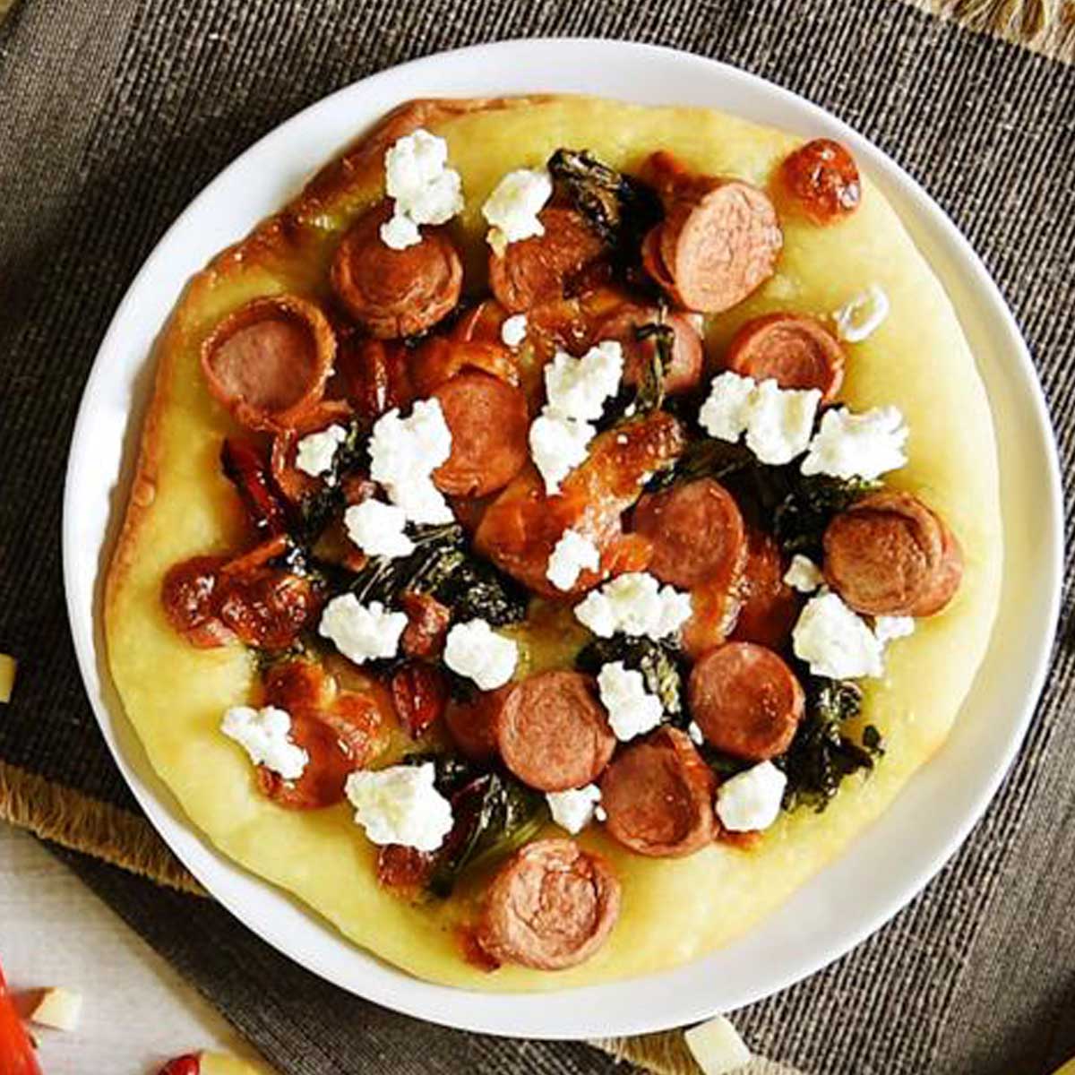 Pizzette con Wudy, friarielli e olio piccante | AIA Food