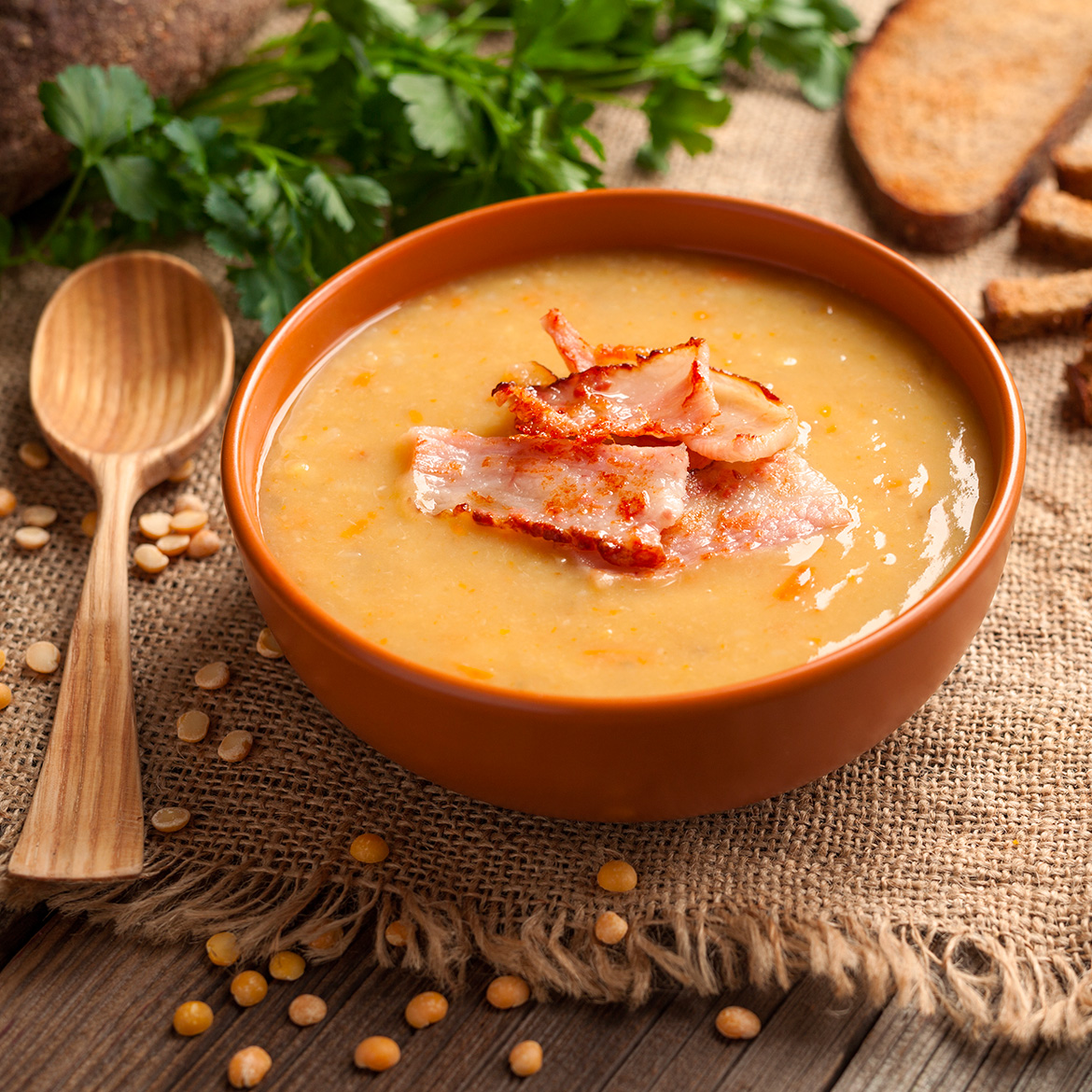 Zuppa di pancotto con fagioli e pancetta | AIA Food