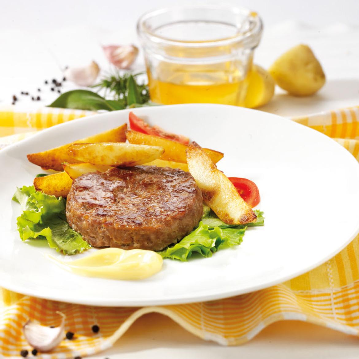 Hamburger all'americana con salsa barbecue | AIA Food