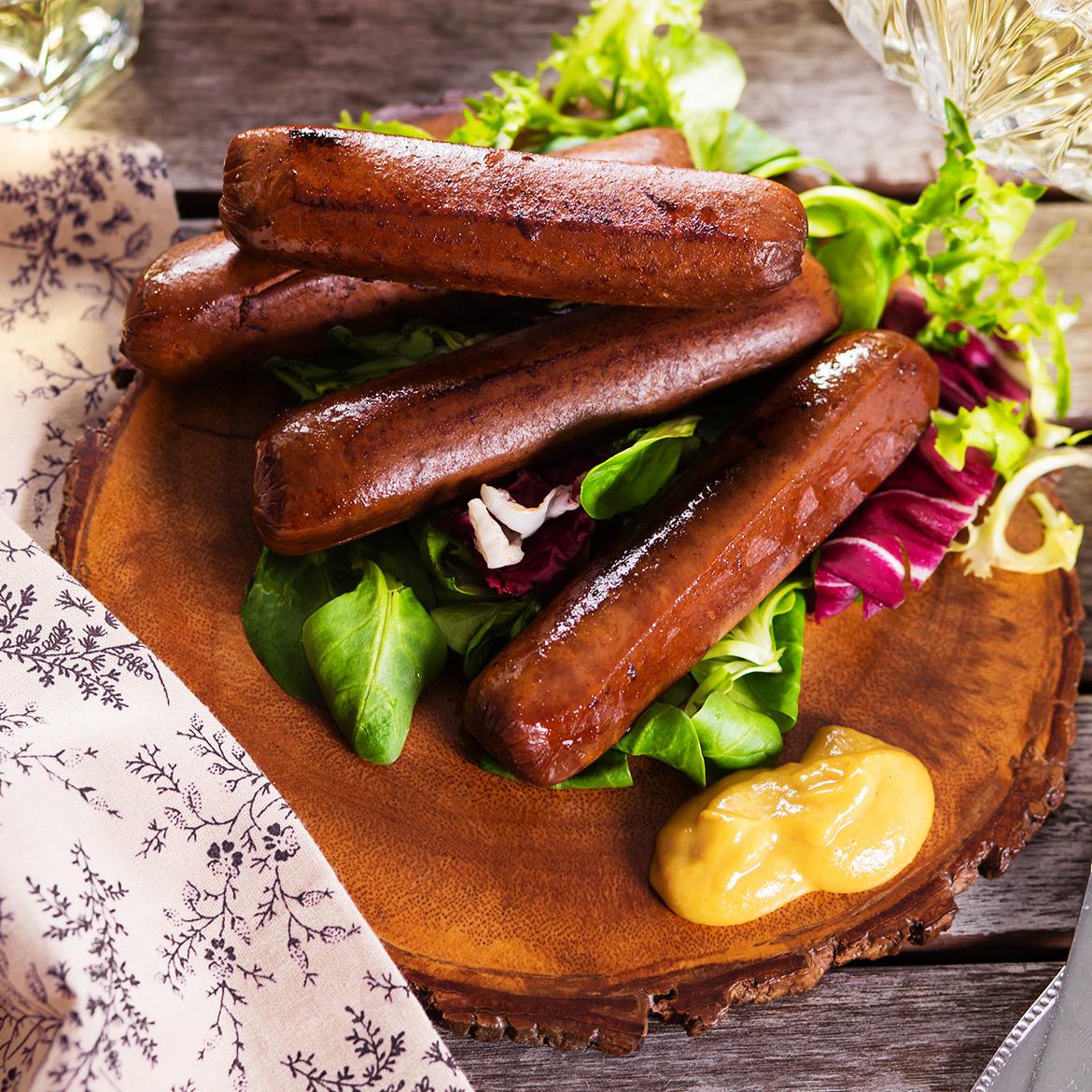 Salsiccia affumicata con verdure grigliate | AIA Food