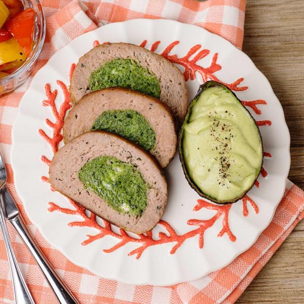 BonRoll agli spinaci con salsa tonnata e patate alle erbe | AIA Food